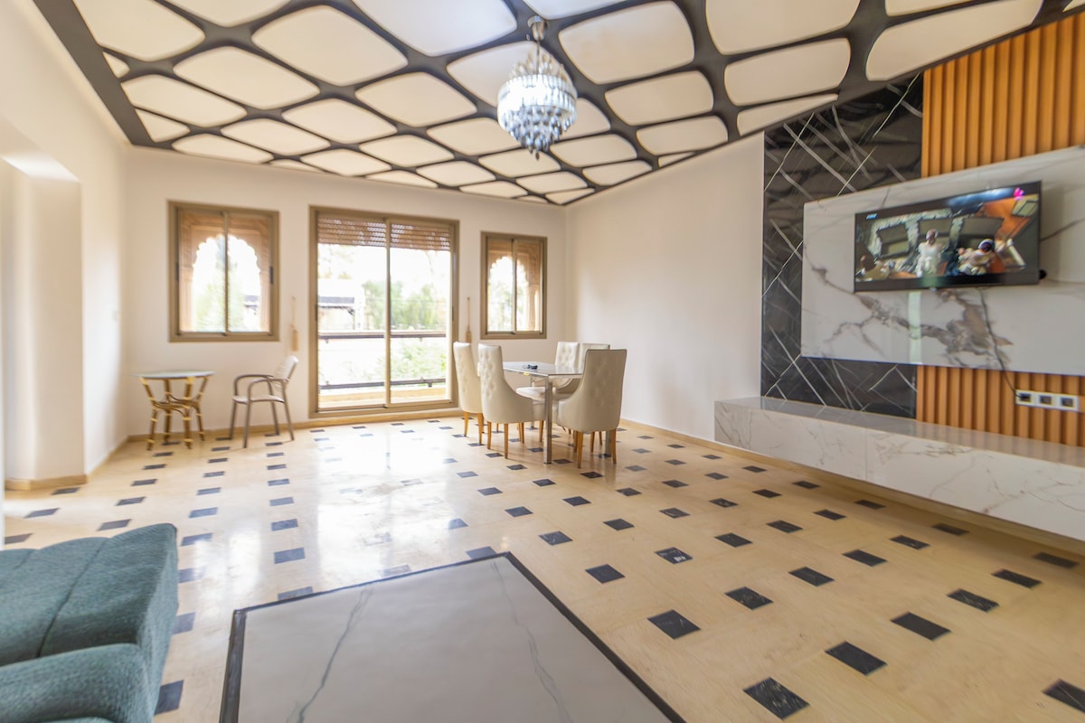 Apartamento Deluxe | Sala de estar