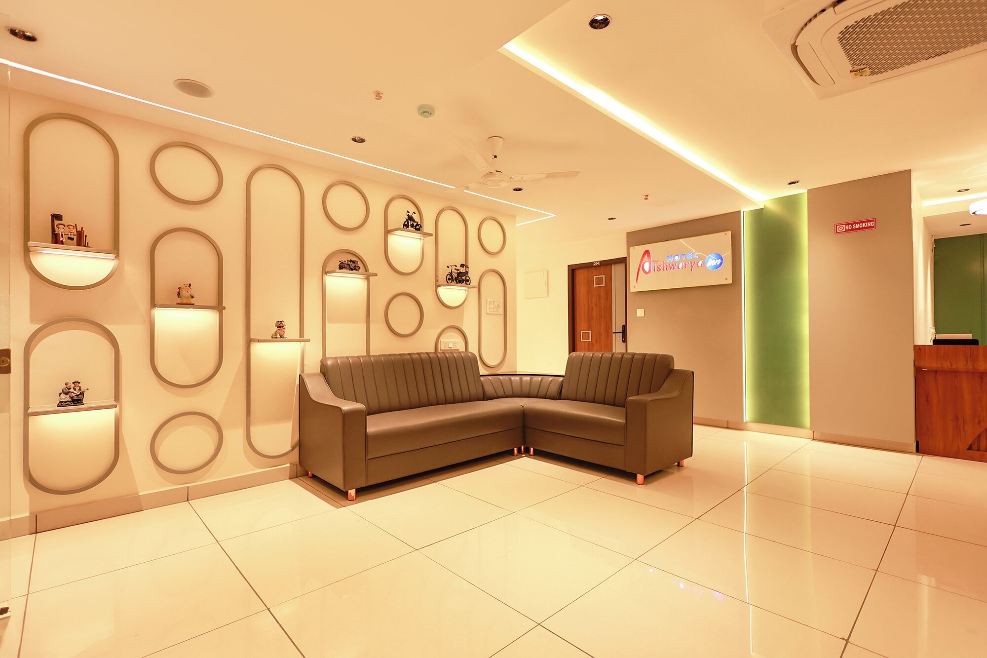 Sala de estar do lobby