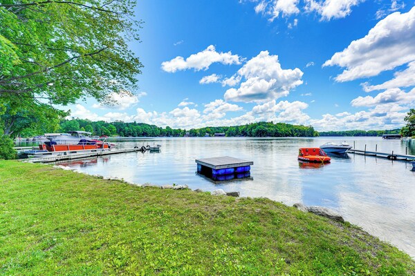 Swim, Boat, Fish On-site: Quaint Bass Lake Cabin! - Norman Township