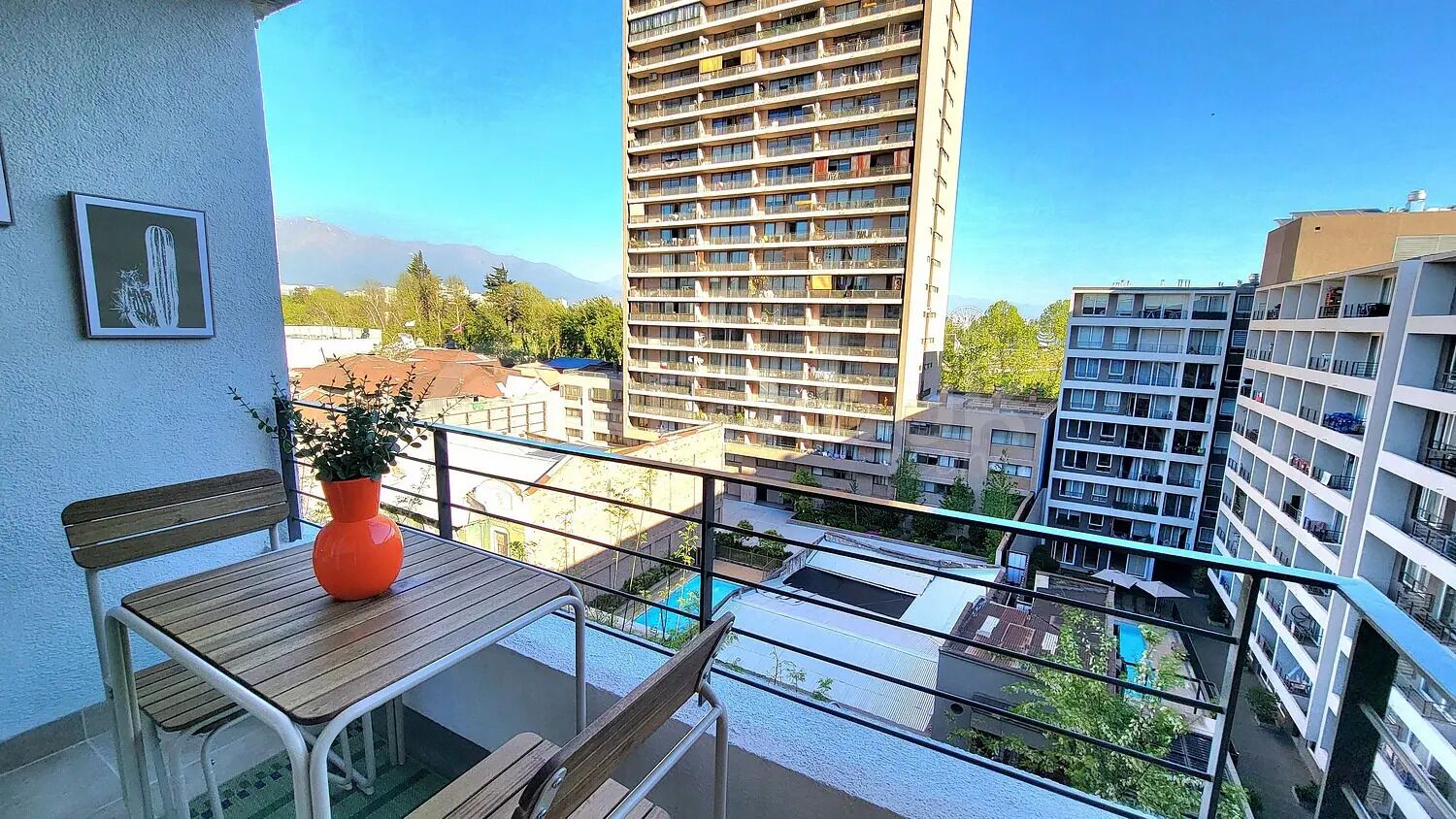 Apartamento | Opções para refeição ao ar livre