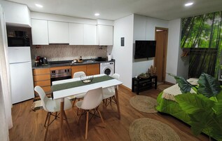 Apartamento, Vista para a cidade | Cozinha privada