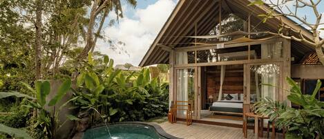 Villa, 1 quarto, vista para o jardim | Piscina privativa