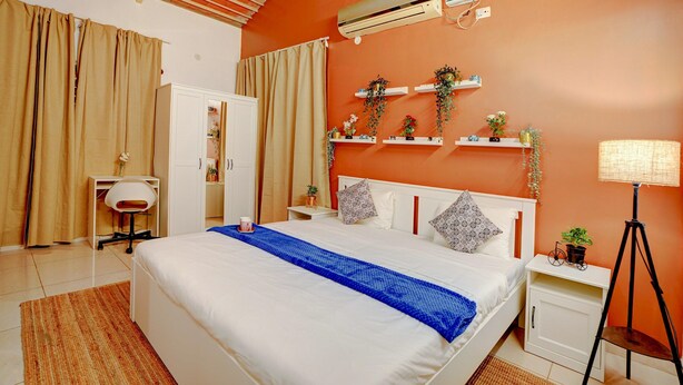 Villa (1 Bedroom) | 2 quartos, secretária adequada para computadores portáteis 