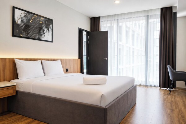 Restful Combined 2br At Apartment Tamansari Skylounge Balikpapan - Balikpapan
