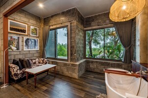 Suite Superior, vista para o mar | Sala de estar