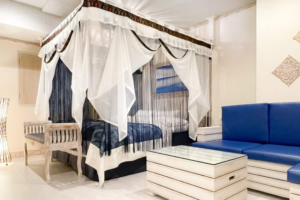 Suíte, para fumantes | Wi-Fi de cortesia, roupa de cama