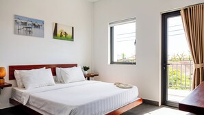 Quarto Duplo Standard, vista para o jardim