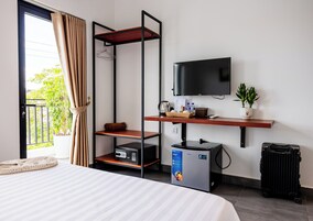 Quarto Duplo Standard, vista para o jardim