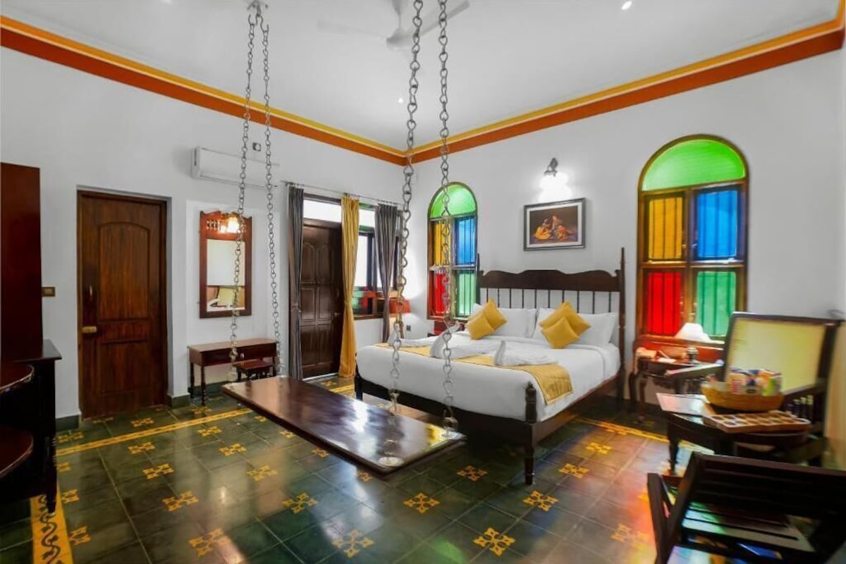 Quarto Clássico, varanda, vista para o jardim | Secretária, Wi-fi grátis 