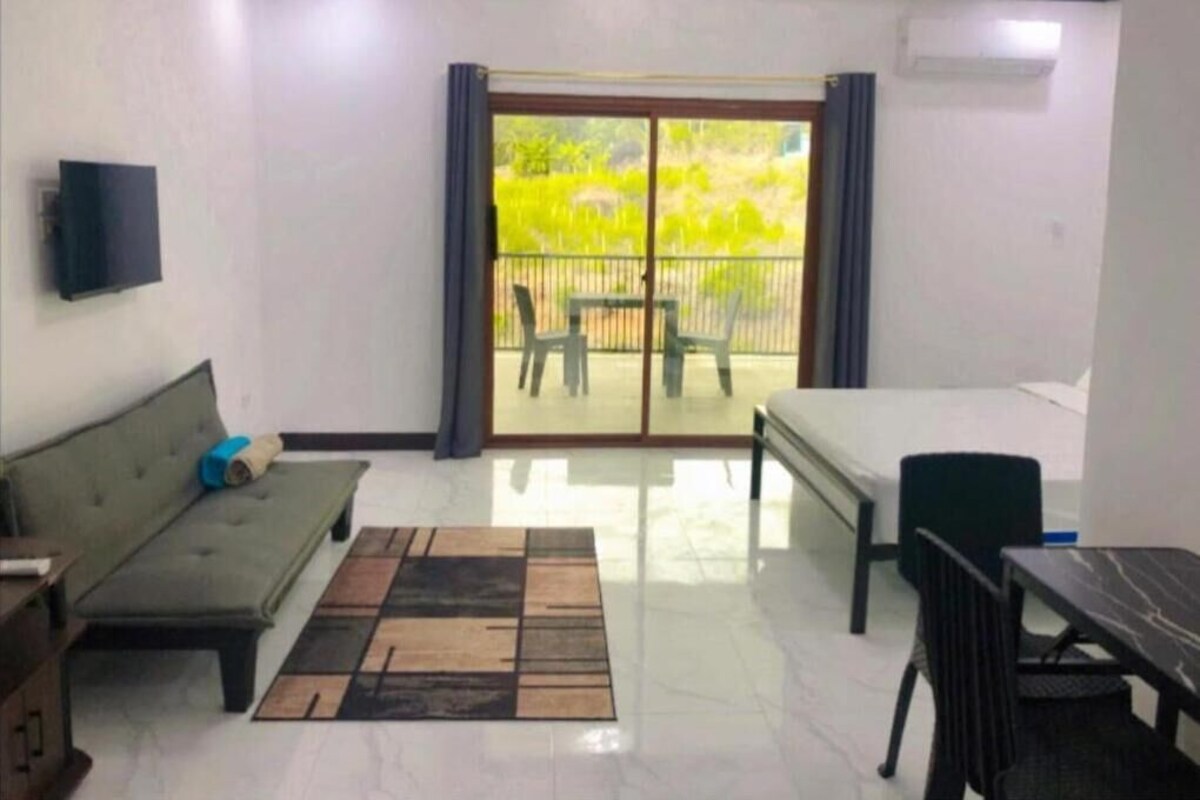 Quarto Duplo, varanda, vista para o mar | Wi-fi grátis 