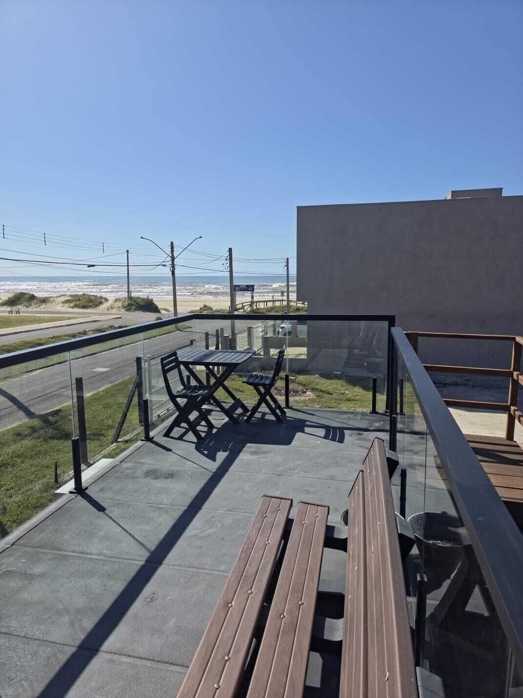 Loft Deluxe, vista para o mar | Refeições ao ar livre