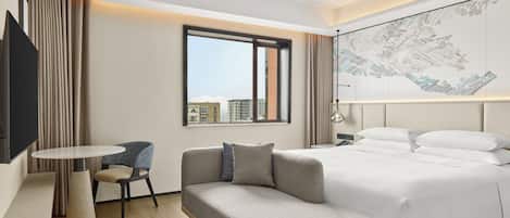 Quarto premium, 1 cama King, vista para a cidade