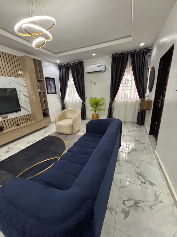 Cozy 2-bedroom Building In Serene Ibadan With Ac And Fitness Room - Ibadan
