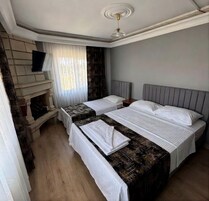 Quarto Twin Familiar, varanda, Vista para a cidade
