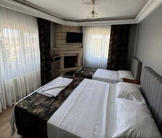 Quarto Twin Familiar, varanda, Vista para a cidade