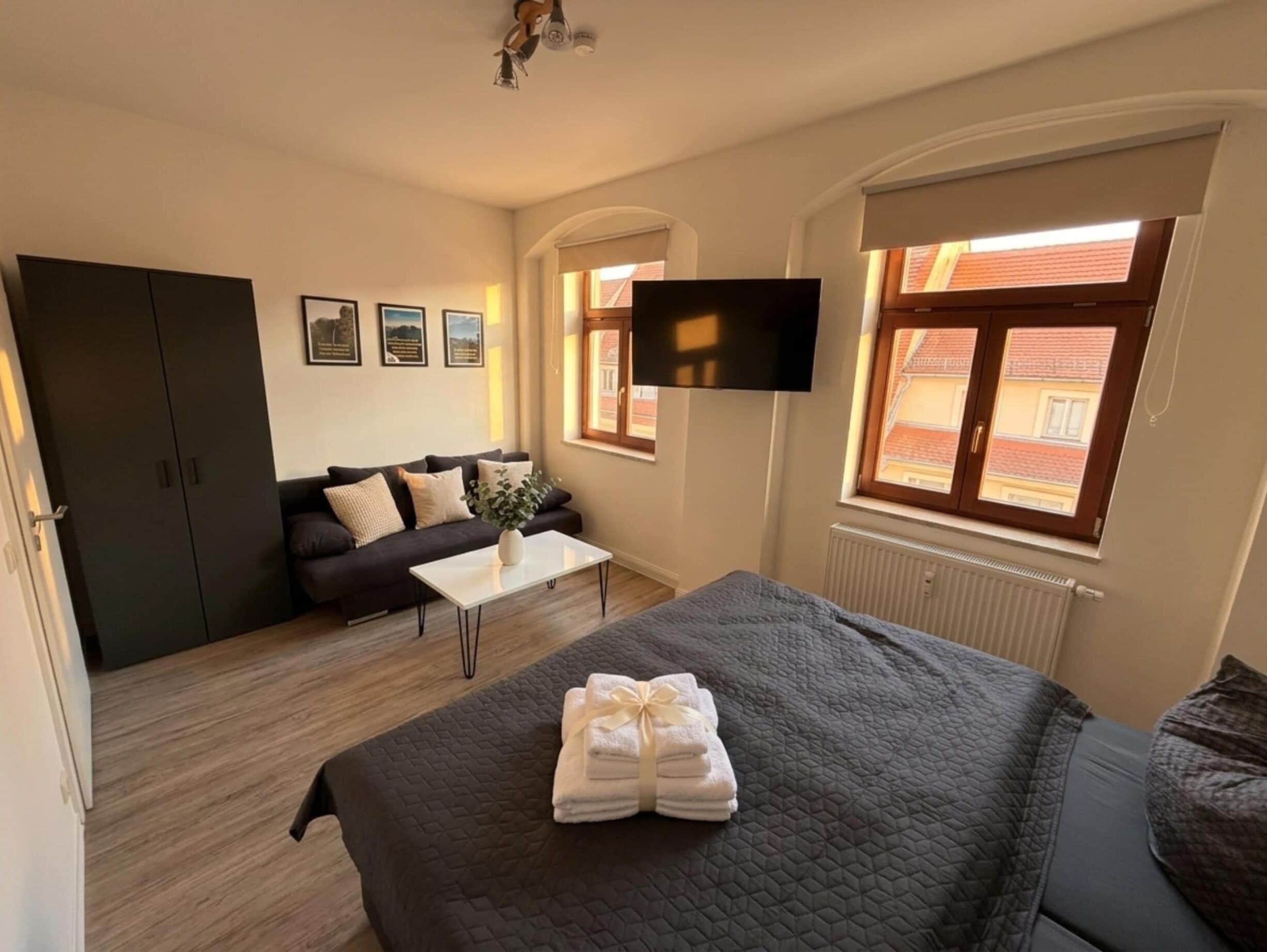 Apartamento | 1 quarto, com mobília individualizada 