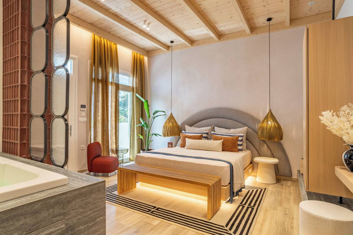 Suite Superior | Minibar grátis, cofre no quarto, cortinas/cortinados opacos 