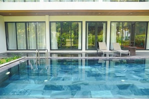Villa, 4 quartos, piscina privativa, vista para a praia | Piscina privativa
