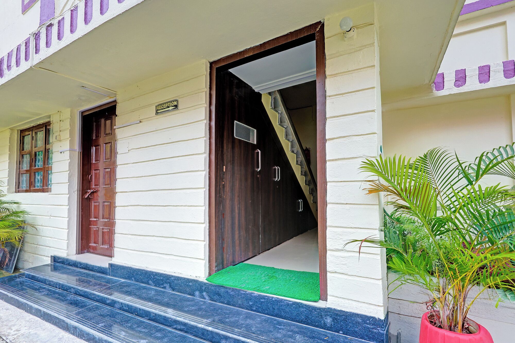 Fachada da propriedade