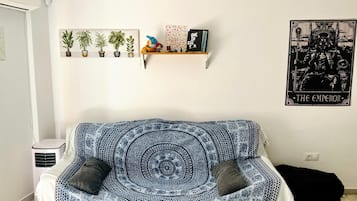 Apartamento, 1 cama de casal e sofá-cama, varanda | Interior