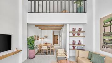Loft | Cofres nos quartos, Wi-Fi de cortesia