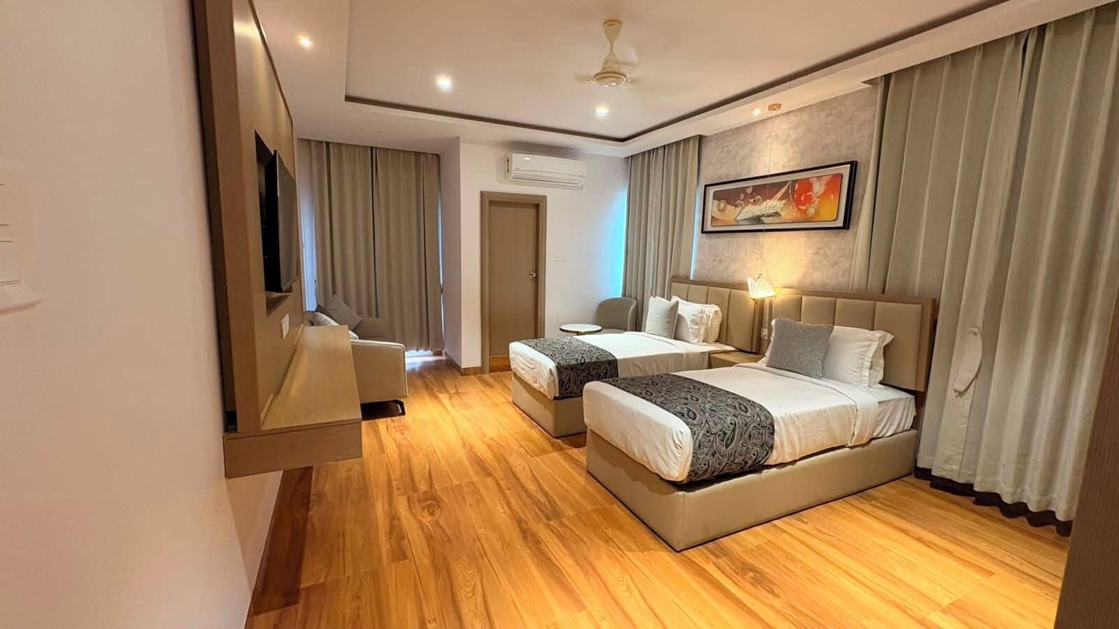 Quarto Twin Superior, varanda