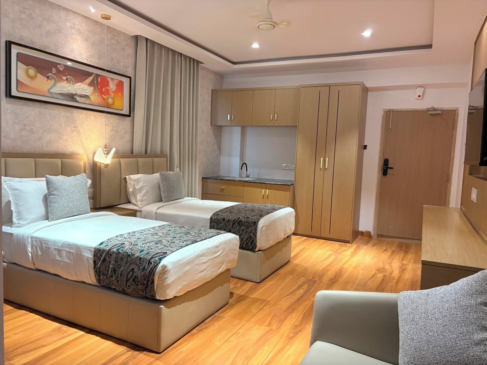Quarto Twin Superior, varanda