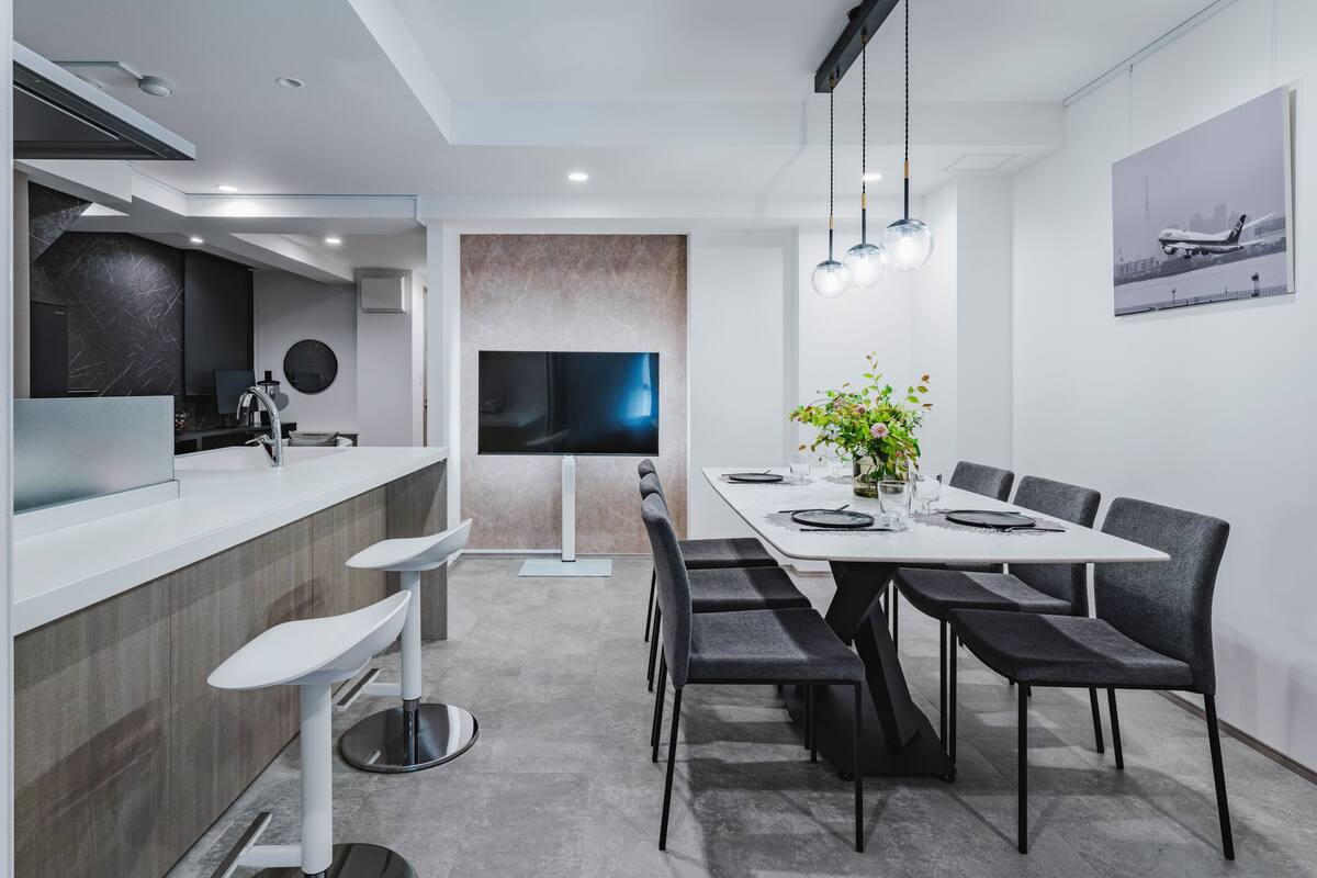 Apartamento de Luxo, não fumadores, sem serviço de limpeza e arrumação | Cortinas/cortinados opacos, ferro/tábua de engomar, Wi-fi grátis 
