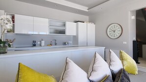 Vila superluxo, 6 quartos, vista para o mar | Área de estar