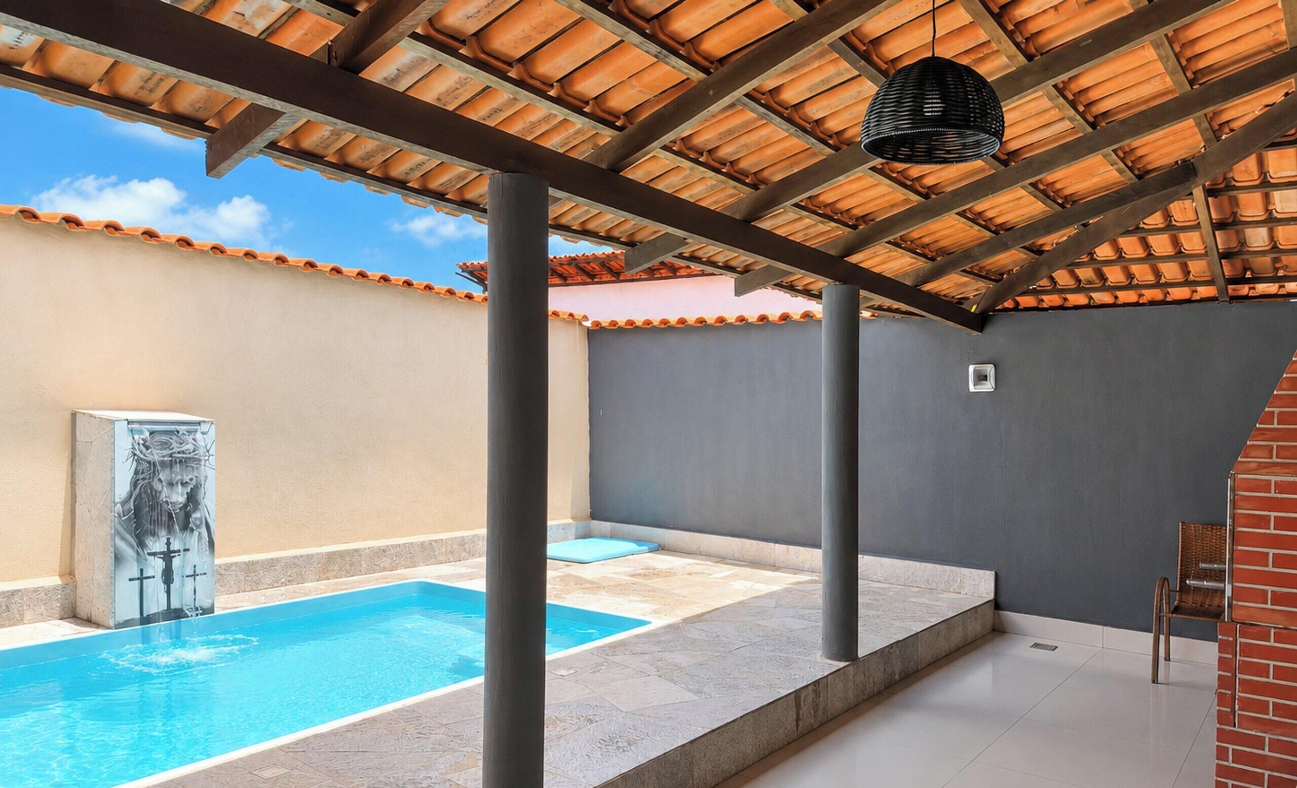 Chalé Básico | Piscina