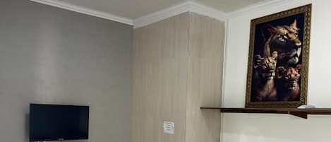 Quarto Quádruplo Familiar, vista para o jardim | Interior