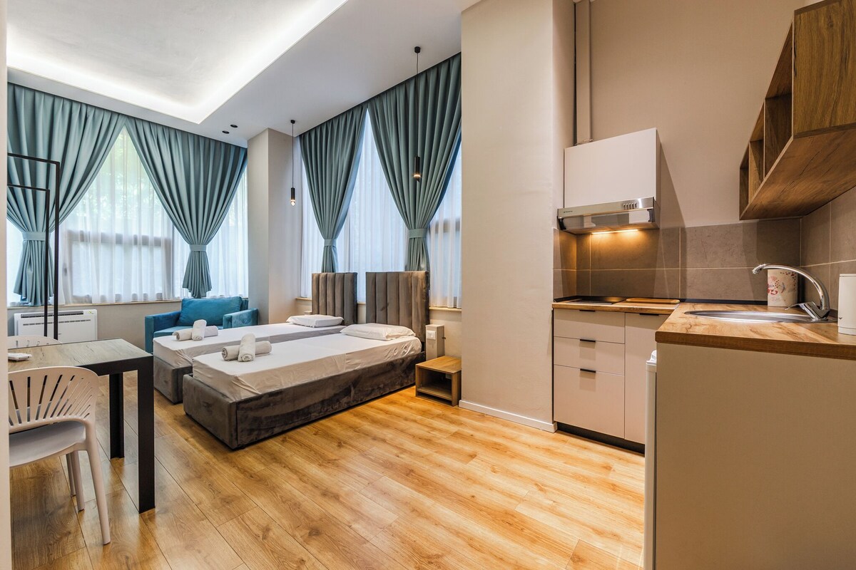 Quarto Twin Standard | Ferro/tábua de engomar 