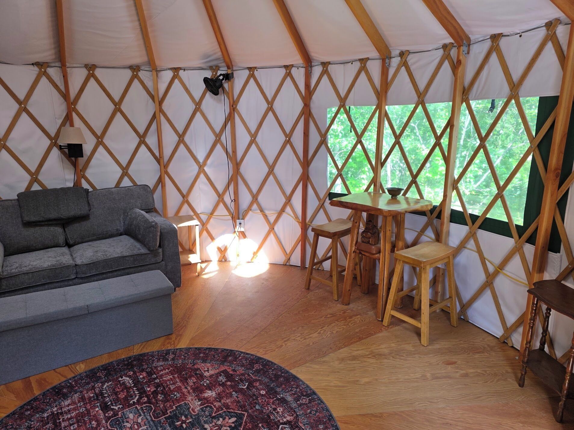 Old Apple Orchard Yurt 2 - Minot, ME