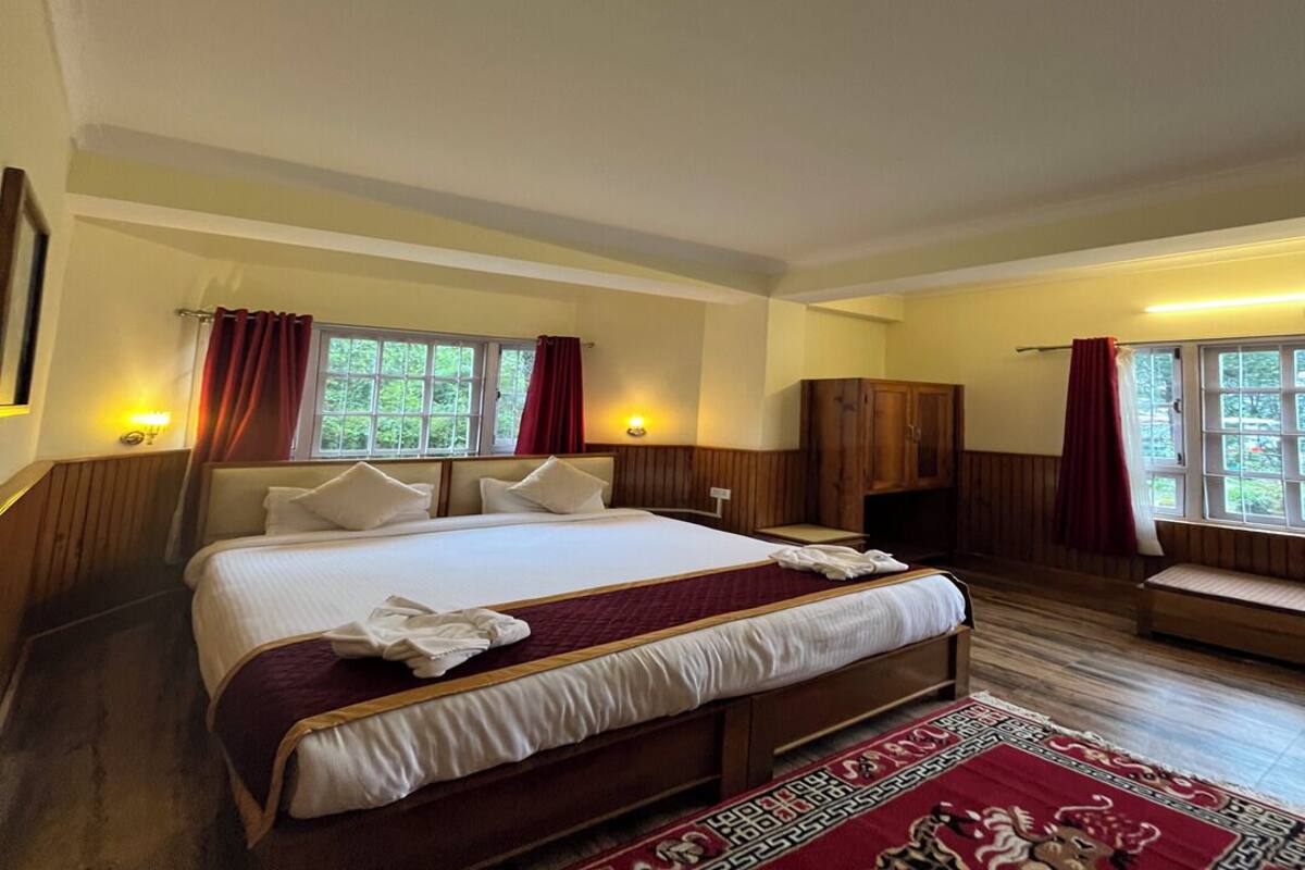 Garden View With Balcony Room | Wi-Fi de cortesia, roupa de cama