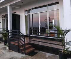 Quarto Duplo Superior, varanda, vista para o jardim | Pormenores do exterior