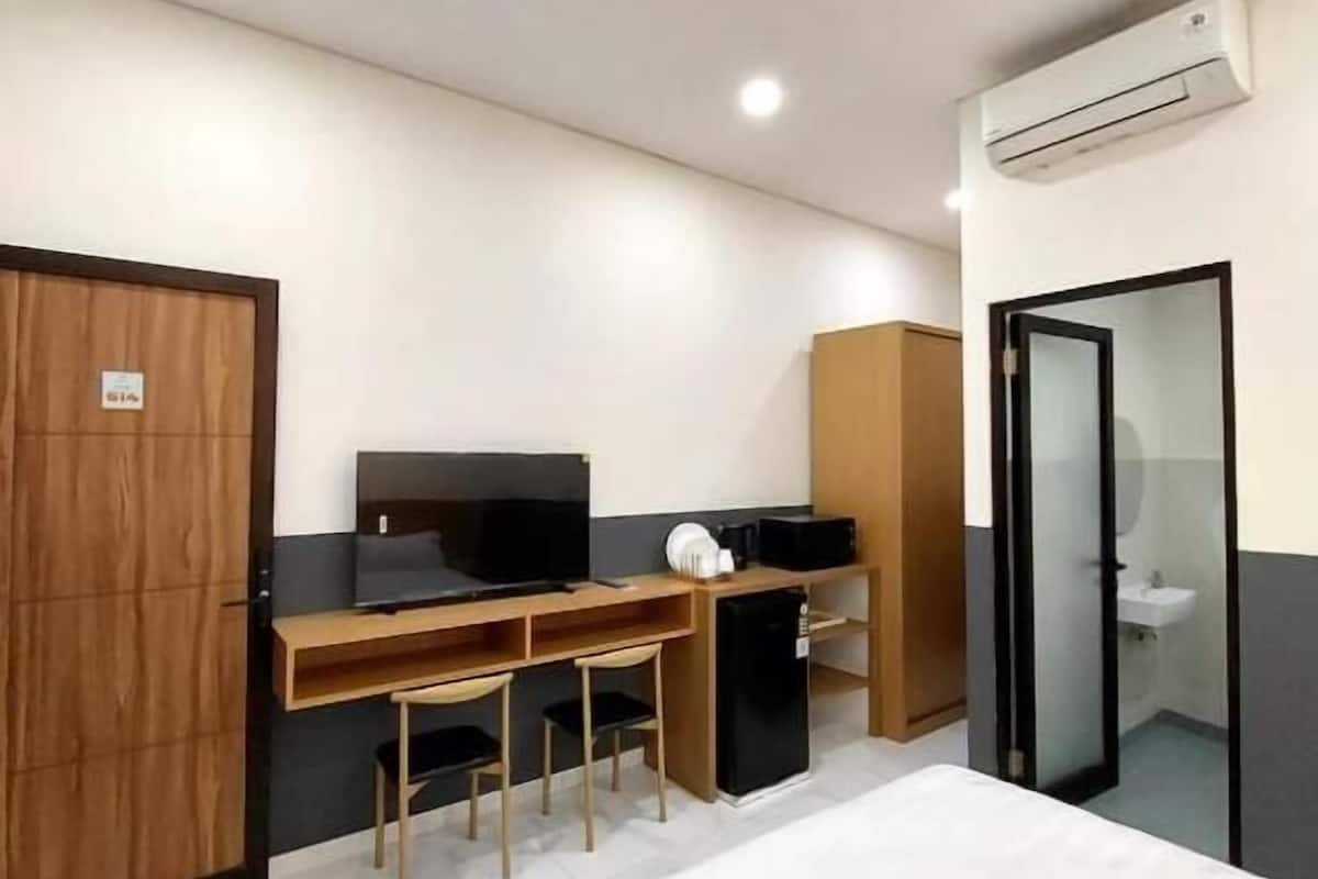 Quarto Duplo Standard | Ferro/tábua de engomar, Wi-fi grátis 