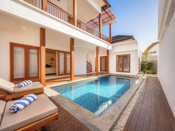 Vila luxo, 3 quartos, piscina particular | Piscina