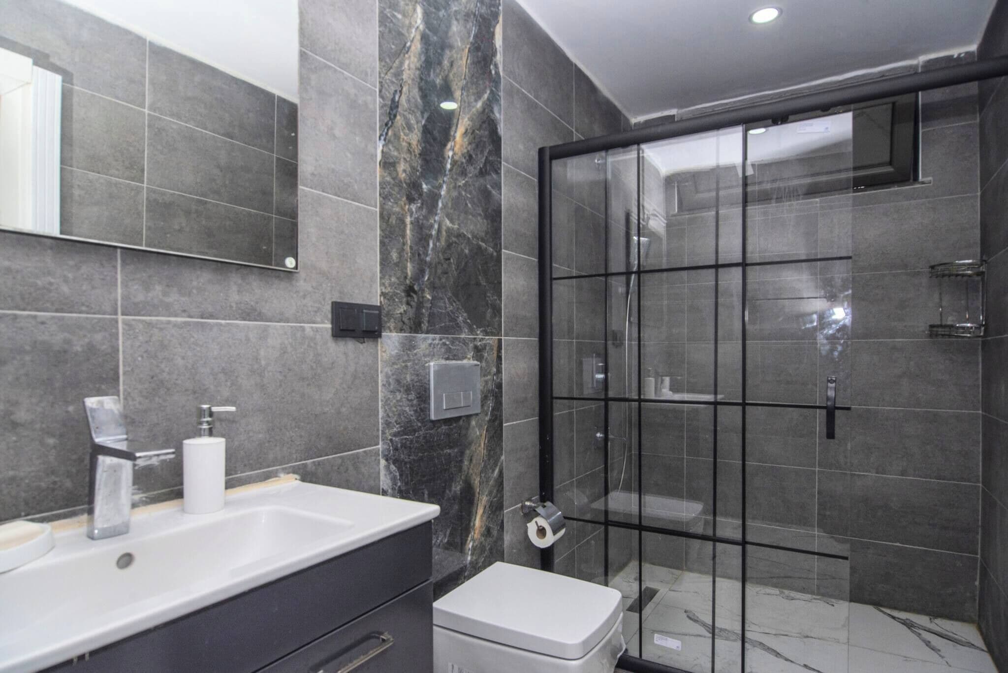 Vila, 3 quartos, para fumantes, piscina particular | Banheiro