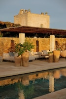 Piscina exterior sazonal 