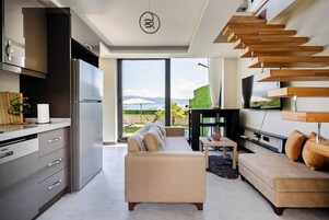 Villa, 2 quartos, acessível, piscina privativa | Sala