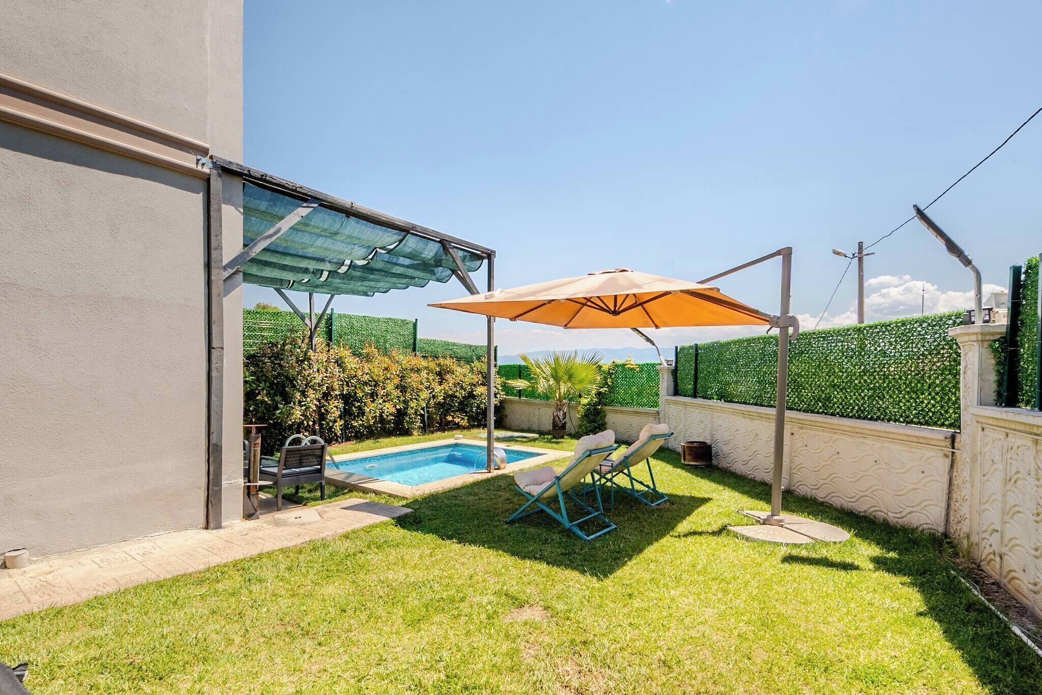 Villa, 2 quartos, acessível, fumadores | Terrenos do alojamento