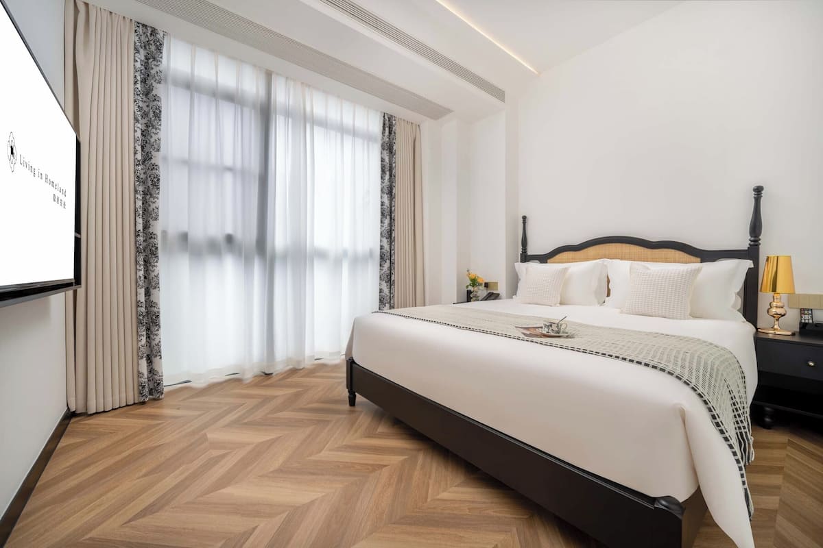 Suíte superluxo, vista para a cidade | Vista do quarto