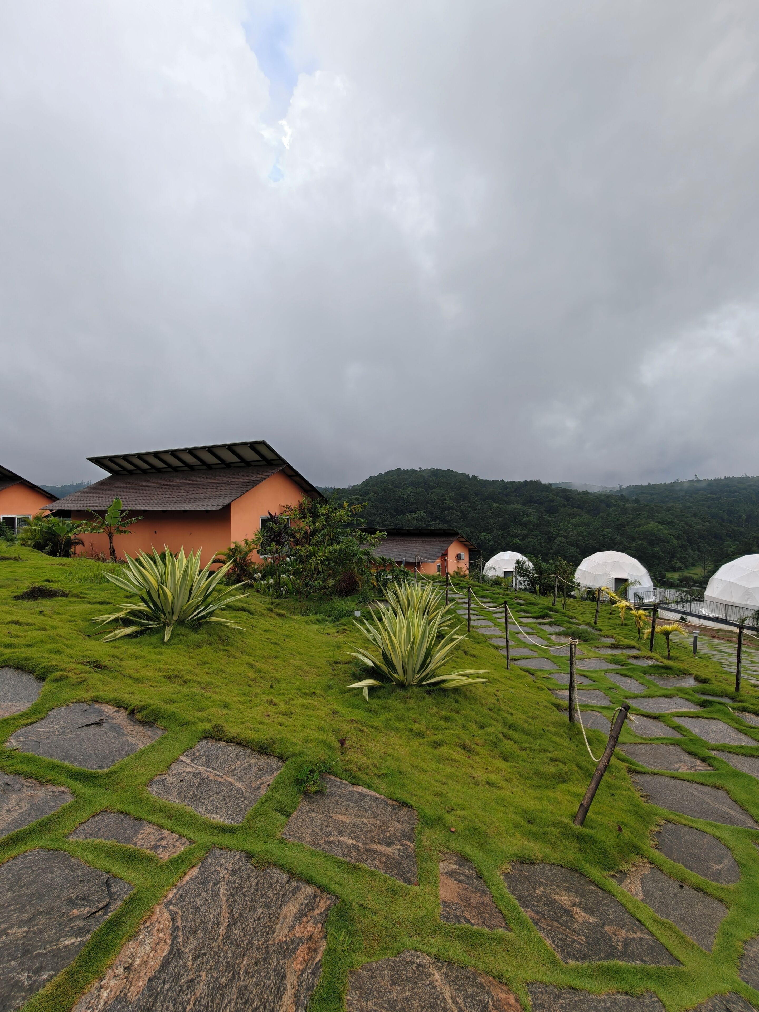 Terrenos do alojamento