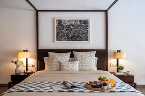 Vila luxo, 3 quartos, piscina particular, no jardim | Berços (sobretaxa), Wi-Fi de cortesia, roupa de cama