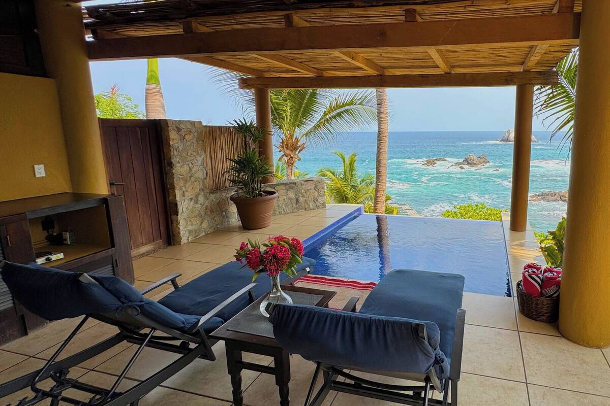Suite Standard, vista para o oceano | Terraço/pátio interior