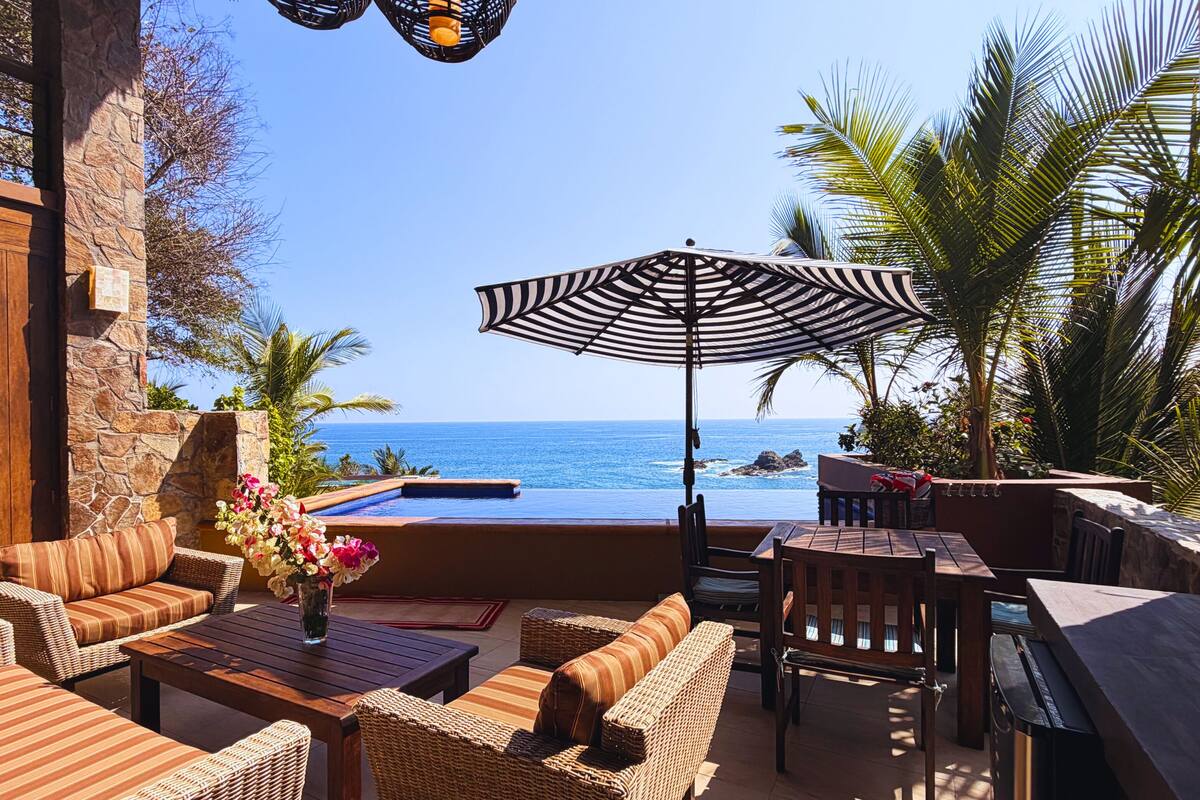 Suite Superior, vista para o oceano | Terraço/pátio interior