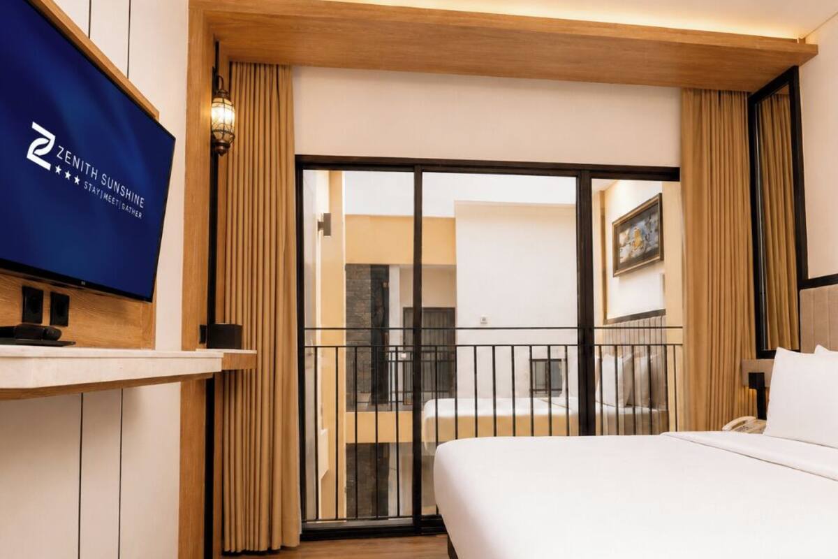 Classic Queen Atrium  | Cofre no quarto, secretária, ferro/tábua de engomar, Wi-fi grátis 