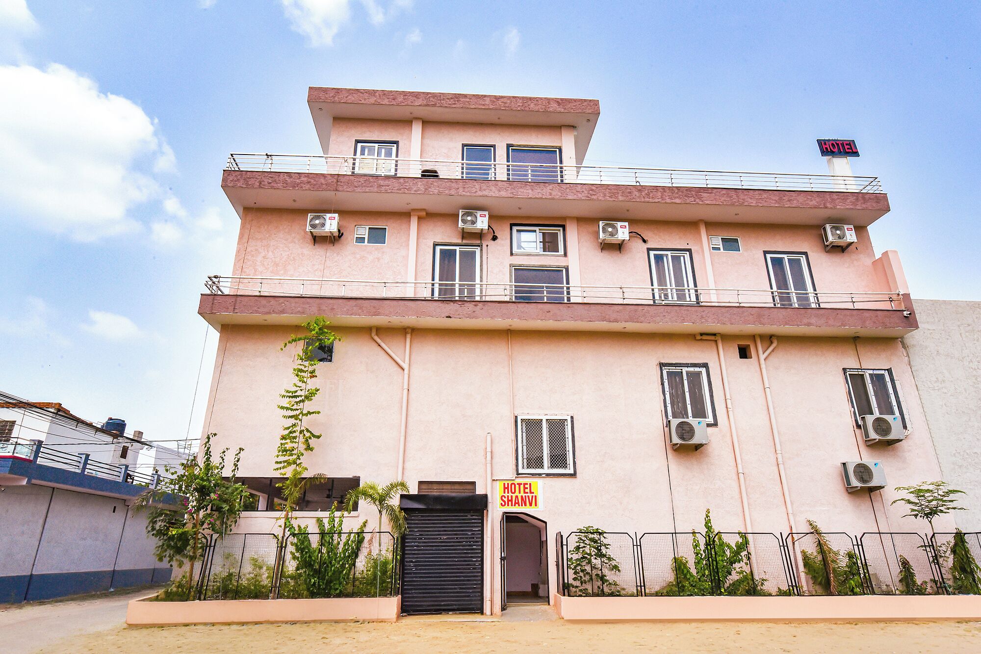 Fachada do alojamento