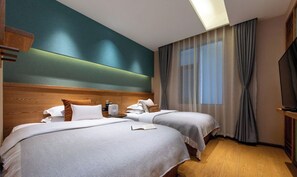 Quarto Twin Clássico | Roupa de alta qualidade, edredões de penas 