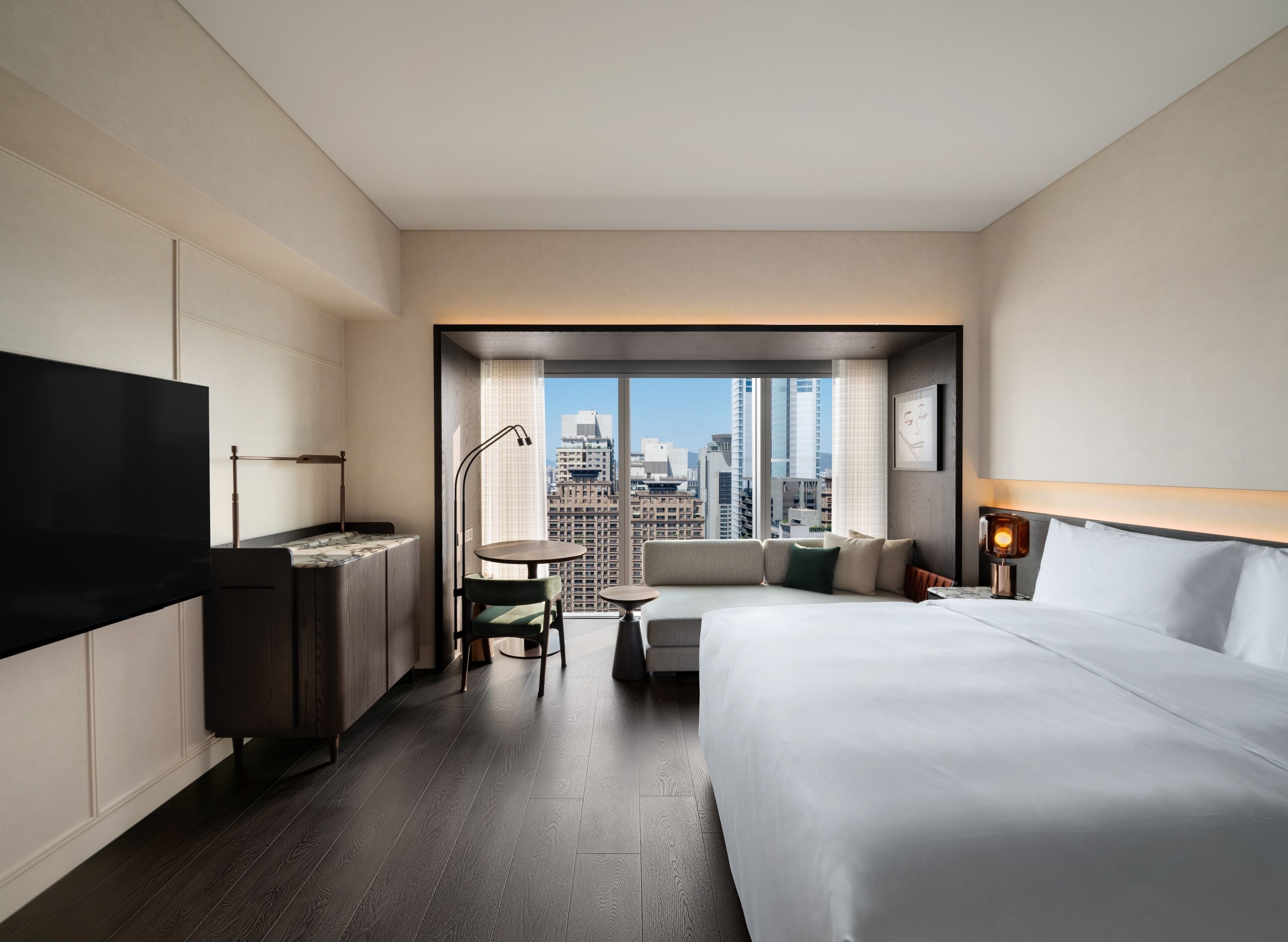 Quarto, 1 cama king-size | Wi-fi grátis 